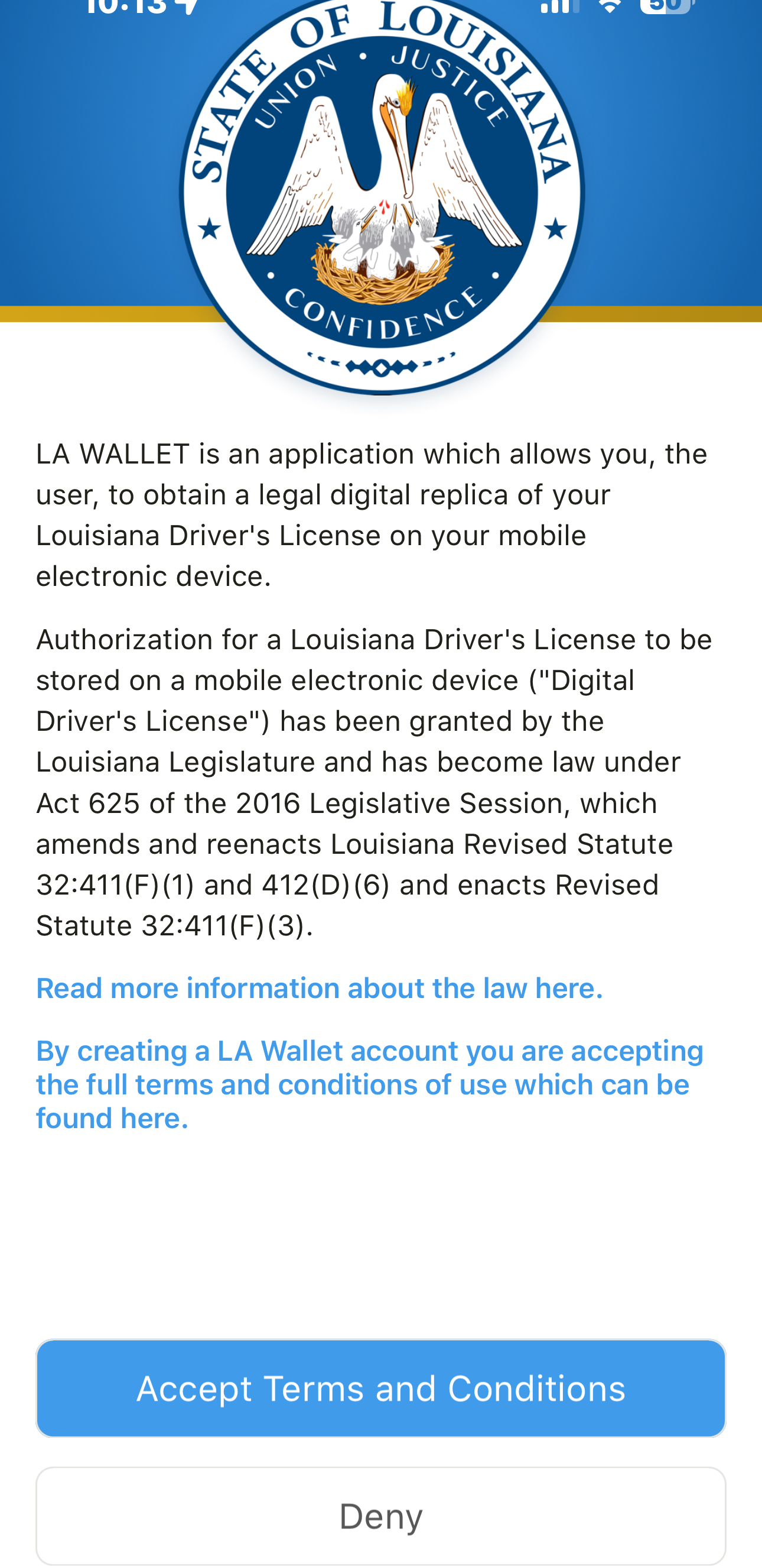 Create a New LA Wallet Account – LA Wallet